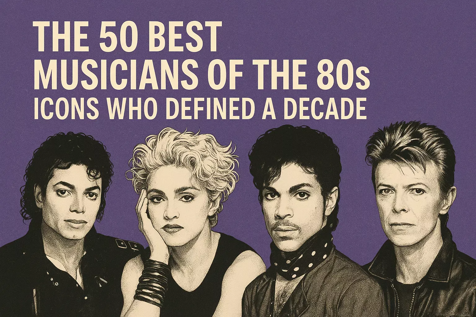 The 50 best Musicians of the 80s: Icons Who Defined a Decade - Growld